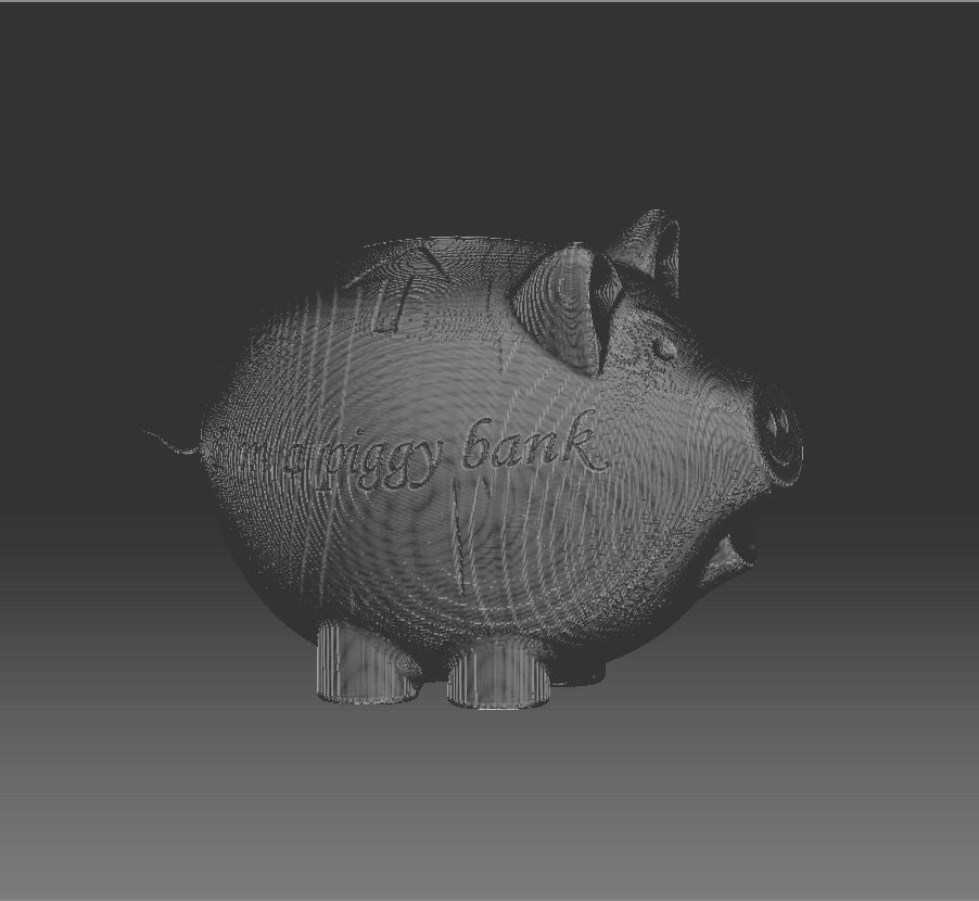 STL file Piggy bank・3D print design to download・Cults
